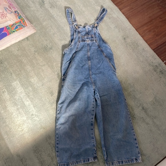 Zara | Bottoms | Girls Zara Wideleg Overalls Size 112 | Poshmark